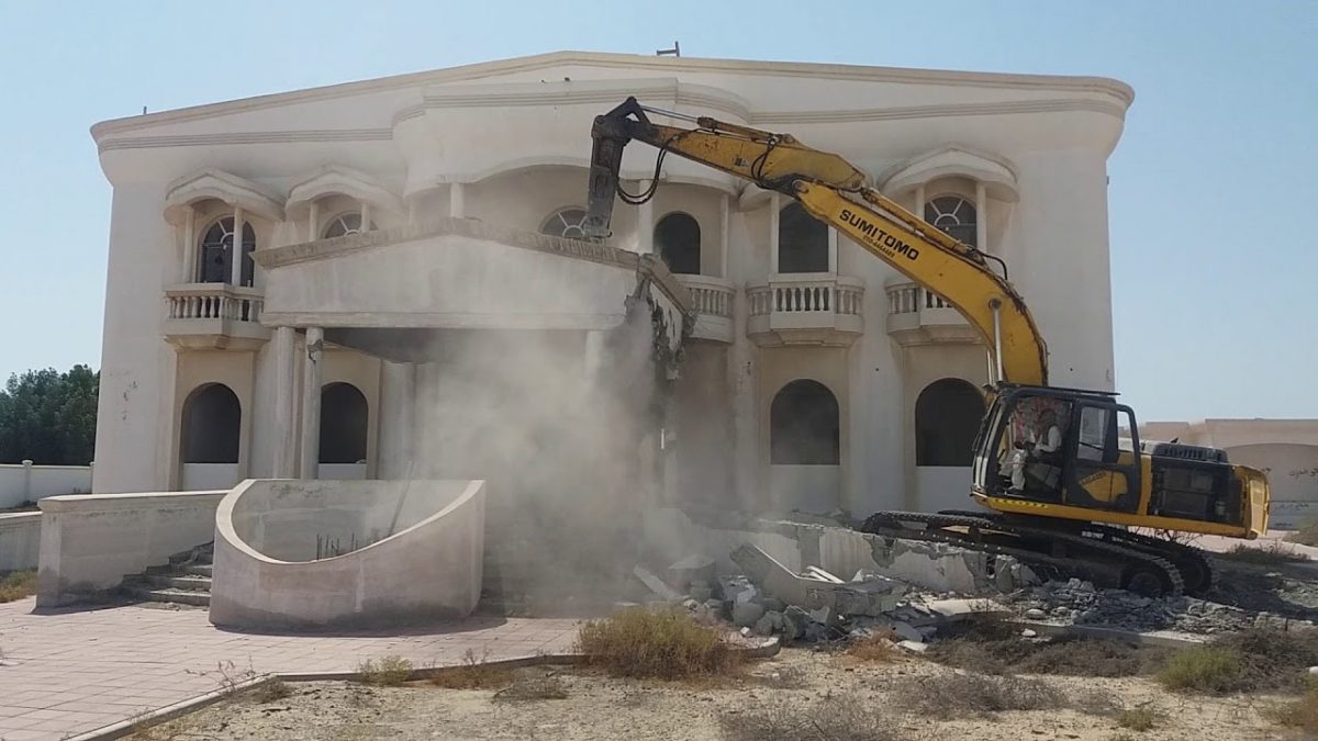Demolition Villa, Al Ain (UAE) – Bunyan Alwatan